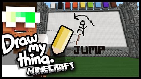 Minecraft Mini Games Draw My Thing W ZaiLetsPlay YouTube