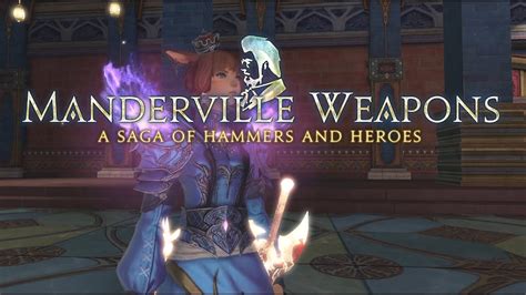 Ffxiv Patch Manderville Weapons All Story Cutscene Rdm