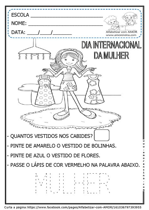 DIA INTERNACIONAL DA MULHER 2º PERÍODO