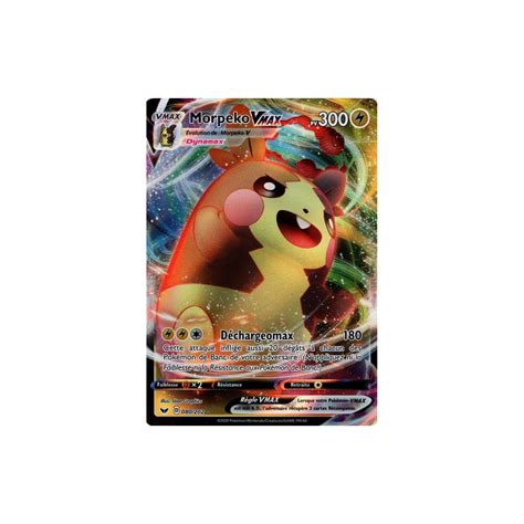 Morpeko Vmax Ultra Rare Eb Ep E Et Bouclier Fantasy Sphere