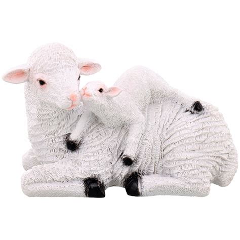 Wielkanoc Owieczka Baranek Figurka Do Domu Ogrodu Figurka Wielkanocna