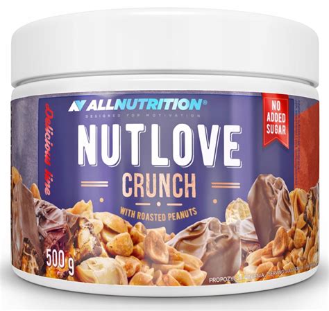 Allnutrition Nutlove Crunch G Krem Czekoladowy Bez Cukru Fit Orzechy