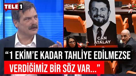1 Ekime kadar Can Atalay tahliye edilmezse TİP hangi eyleme
