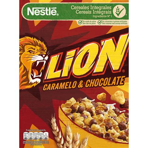 Wholemeal Cereals With Caramel And Chocolate Case 400 G NESTLE LION