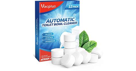 Vacplus Toilet Bowl Cleaner Tablets 12 PCS