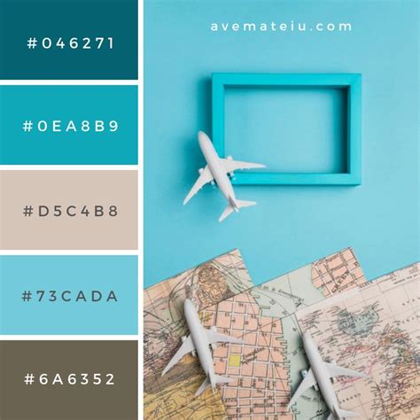 Summer Color Palettes And Hex Codes Ave Mateiu Beach Color
