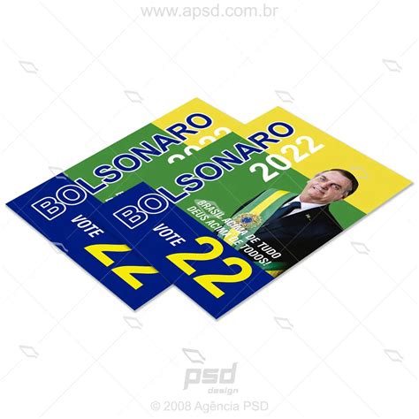 Santinho Político Loja Agência PSD
