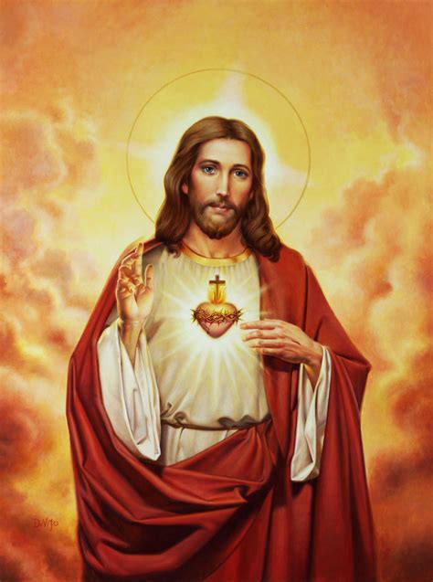 Wallpaper Sacred Heart Of Jesus Dodiaries