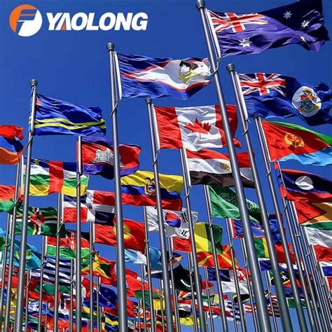 Aluminium Flagpole Factory Stainless Steel Flagpole Factory