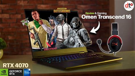 HP OMEN Transcend 16 I Complete Review Gaming Test IValue For Money