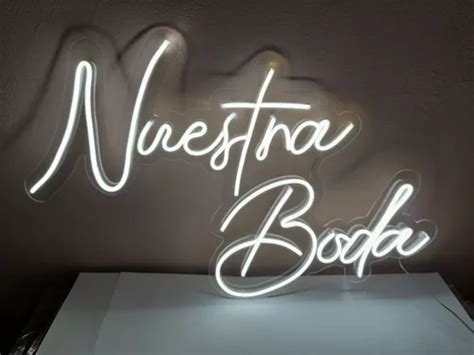 Nuestra Boda Letrero Neon Led En Venta En Lima Lima Por S Lo S