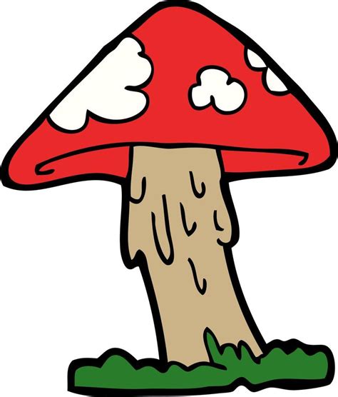 Cartoon Mushroom Icon 10535009 Vector Art At Vecteezy