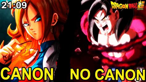 QUE Es CANON Y NO CANON En DRAGON BALL LA ANDROIDE 21 ES REALMENTE