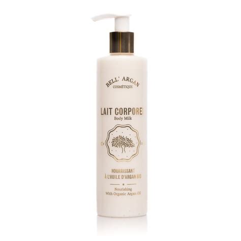LAIT CORPOREL A L HUILE D ARGAN BIO