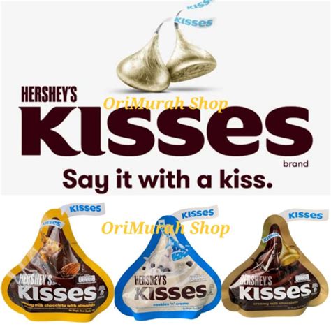 Jual Hersheys Kisses Milk Chocolate Almonds Cookies N Creme Gr