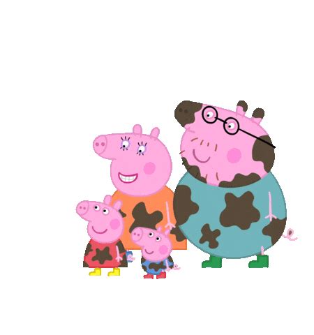 Muddy Puddles Splash Sticker By Peppa Pig