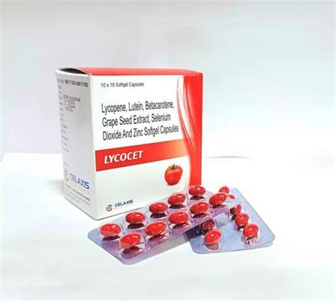 Lycopene Multivitamin Multimineral Capsule Packaging Size 10 10