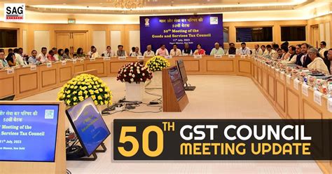 50th GST Council Meet Key Updates On GSTAT And Rates