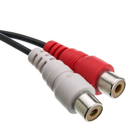 Inch Mm Stereo To Rca Adapter Cable Mm Male