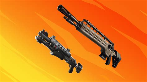 Pompe Tactique Fortnite Et Fusil D Infanterie Retour Des Armes Avec La
