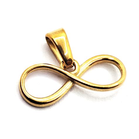 Dije Acero Dorado Infinito Amores Para Siempre X Mm Estiloss