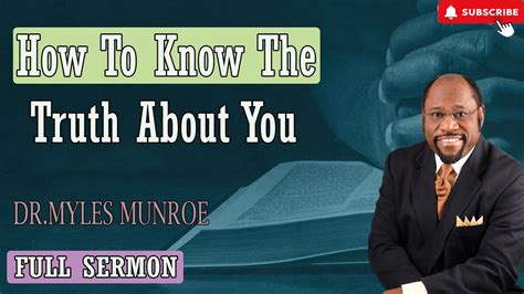 Dr Myles Munroe Sermon 2024 Best Sermon Message By Dr Myles Munroe