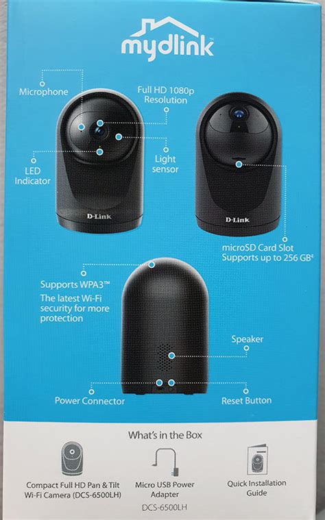 D Link Dcs Lh Pan Tilt Wi Fi Camera Technoyard
