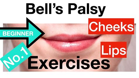 No 1 BELL S PALSY 4 EXERCISES For Lips Cheeks STRETCHING Facial