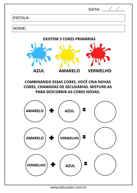 Atividades De Artes Ano Fundamental Educador