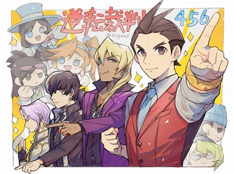 Phoenix Wright Apollo Justice Trucy Wright Athena Cykes Klavier Gavin And 5 More Ace