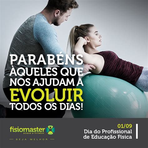 01 de setembro dia profissional de Educação Física Fisiomaster