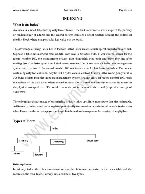 indexing pdf pdf database index information technology management