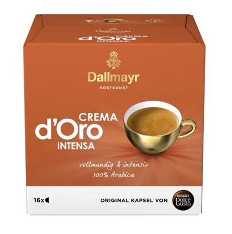 Capsule Nescafe Dolce Gusto Dallmayr Crema D Oro Intensa 16 Capsule