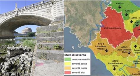 Siccità nel Lazio arriva l emergenza idrica la mappa dei comuni a