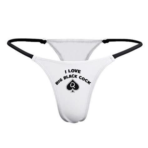 I Love Big Black Cock Thong Bbc Panties Big Black Cocks Etsy Uk