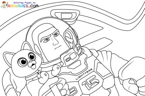Coloriage Buzz l Éclair à imprimer