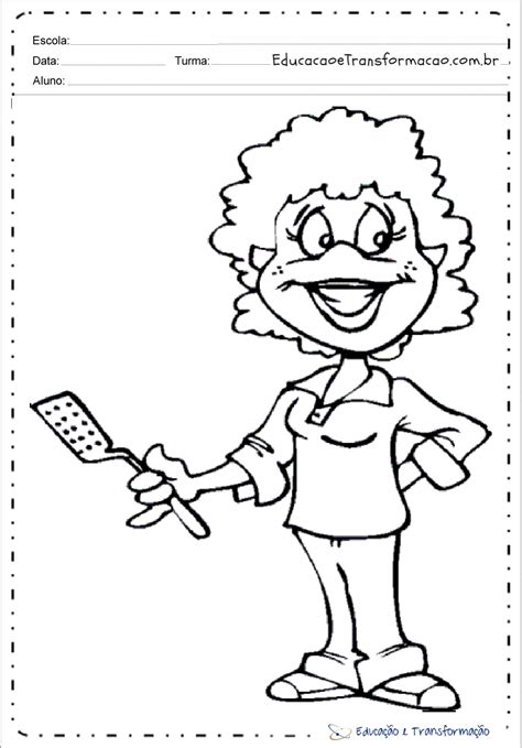 Atividades sobre o dia da mulher Desenhos para colorir Educação e