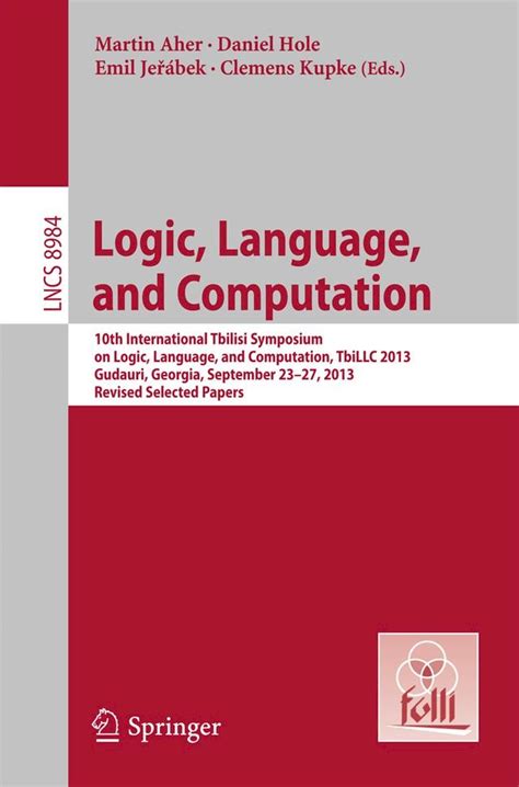 logic language and computation pchome 24h書店
