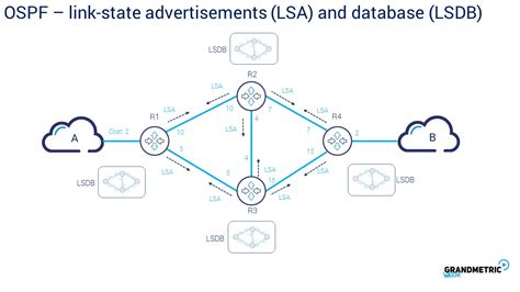 dynamic routing ospf grandmetric e learning