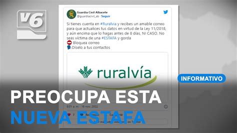 La Guardia Civil Alerta A Los Clientes De Ruralvia De Una Estafa