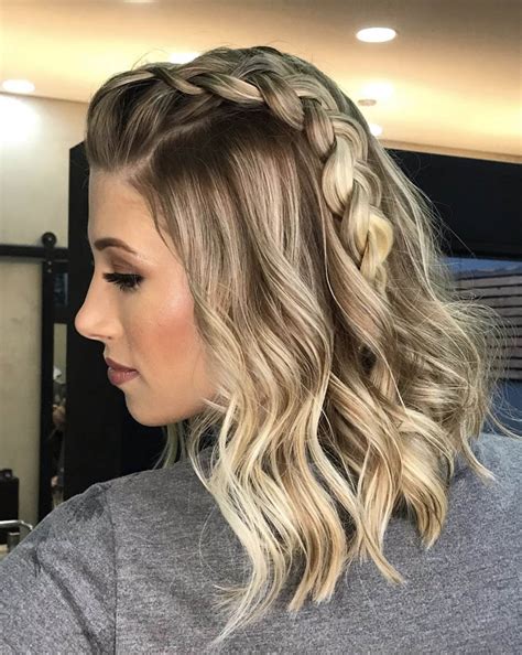Penteados para cabelos curtos 29 looks Beleza Incrível
