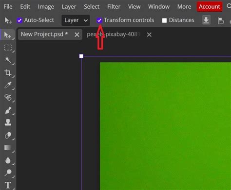 How To Resize An Image In Photopea Edits