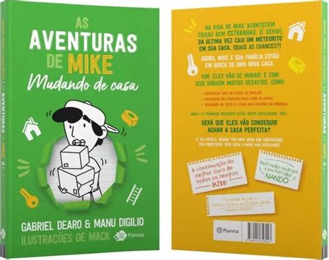 Livro As Aventuras De Mike Vol 1 Ao 3 Frete grátis