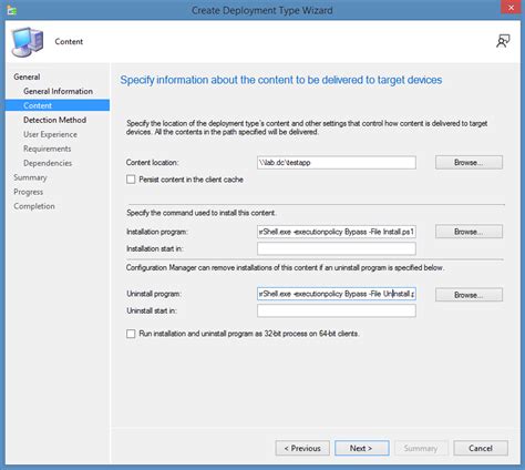 deploying powershell scripts in sccm application model vs legacy packages vs scripts