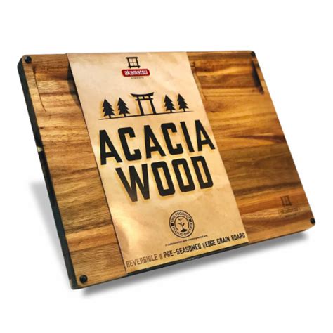 Ryokan Acacia Wood Cutting Board Edge Grain Xl Cutting Board With
