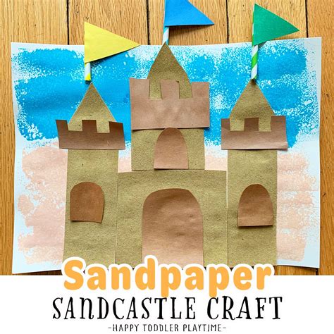 Sand Paper Sand Castle Craft Artofit