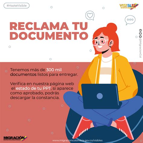 Migraci N Colombia On Twitter No Te Quedes Sin Reclamar Tu Ppt