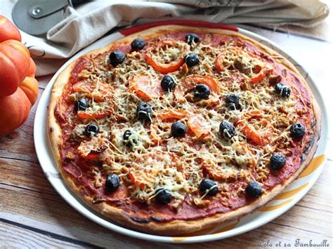 Pizza Au Thon Olives Lolo Et Sa Tambouille