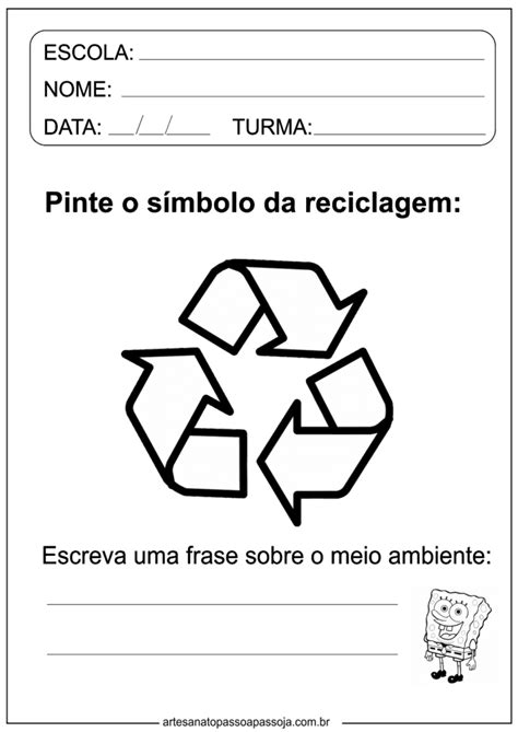 Atividades Sobre Reciclagem Para Educa O Infantil Para Imprimir