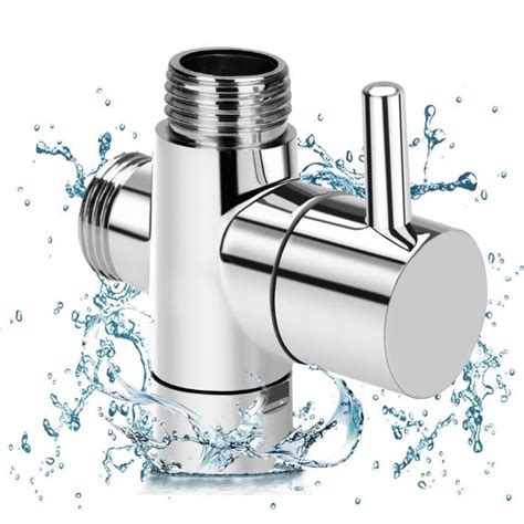 Cartouche de robinet Vanne de dérivation en laiton séparateur d eau à